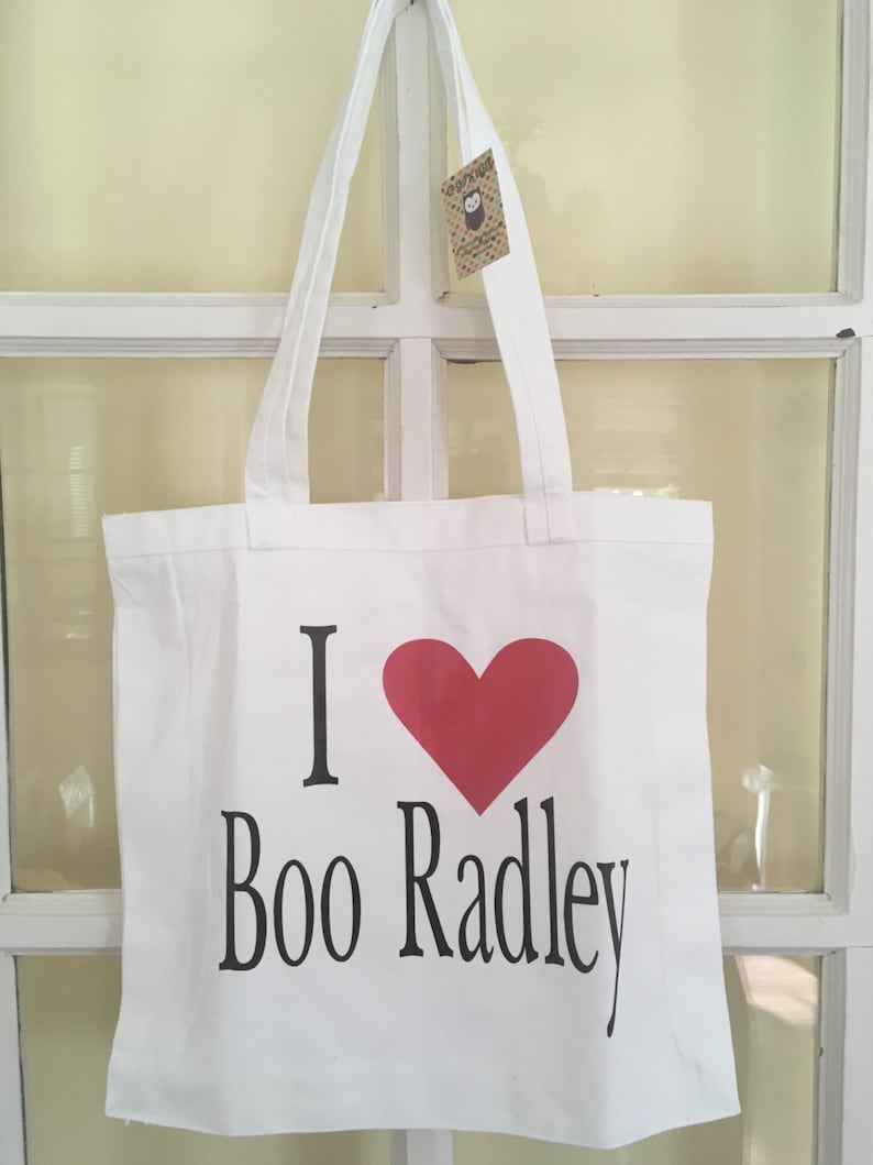 To Kill a Mockingbird Inspired I Love Boo Radley | Etsy