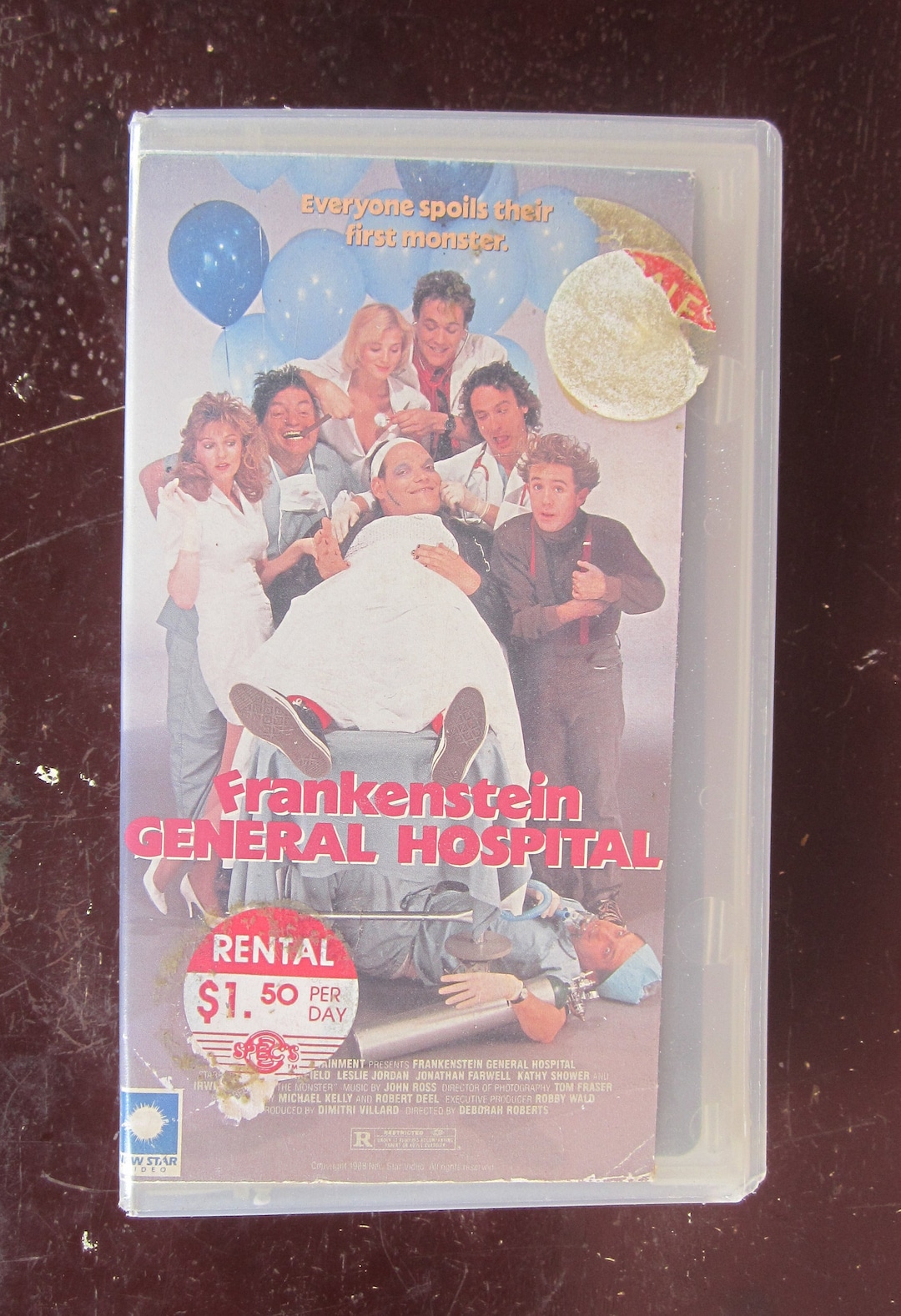 Frankenstein General Hospital Vintage 80's Vhs Horror/comedy Movie for ...