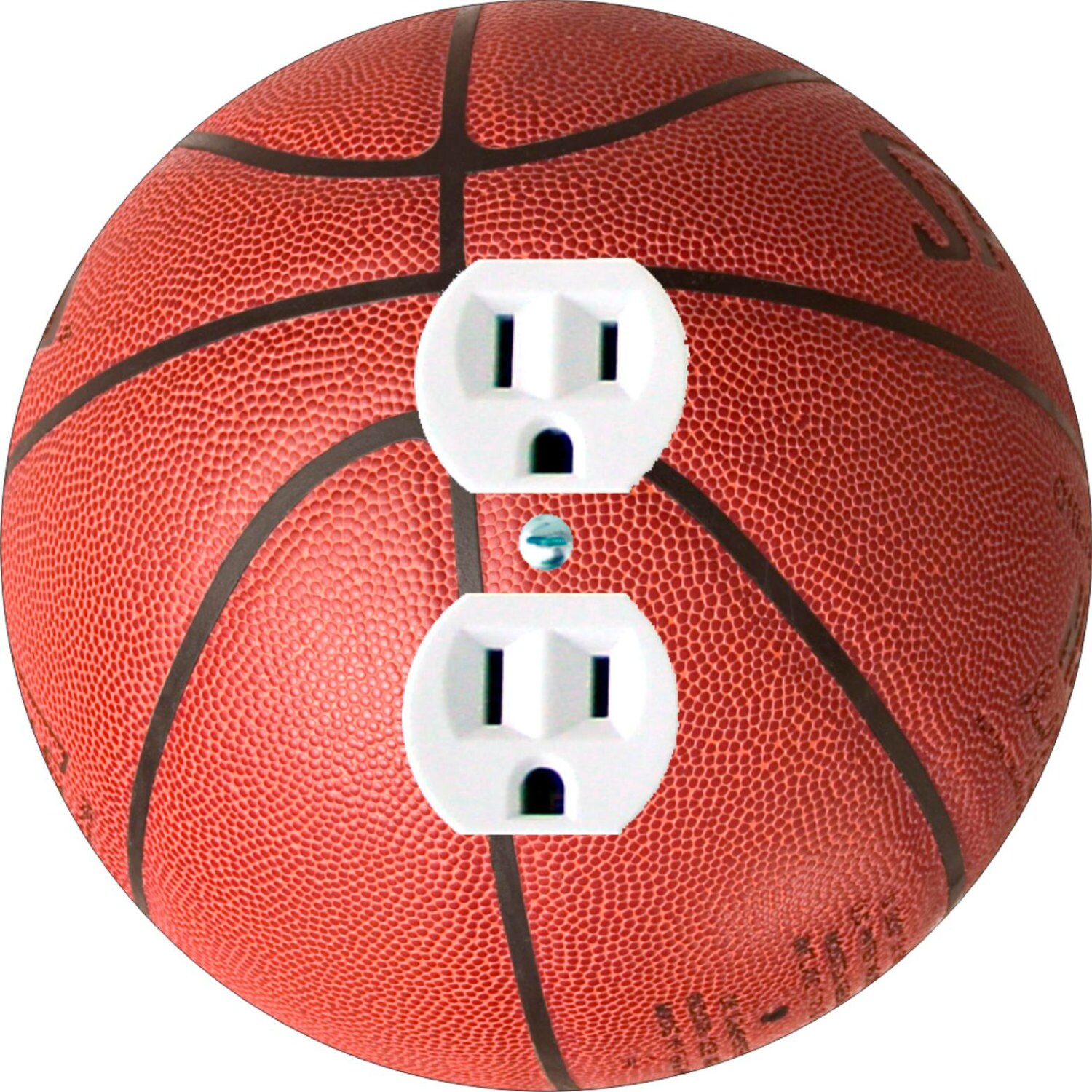 Basketball Shaped Coloriffic Sport Wall Plates FREE SHIPPING Light ...