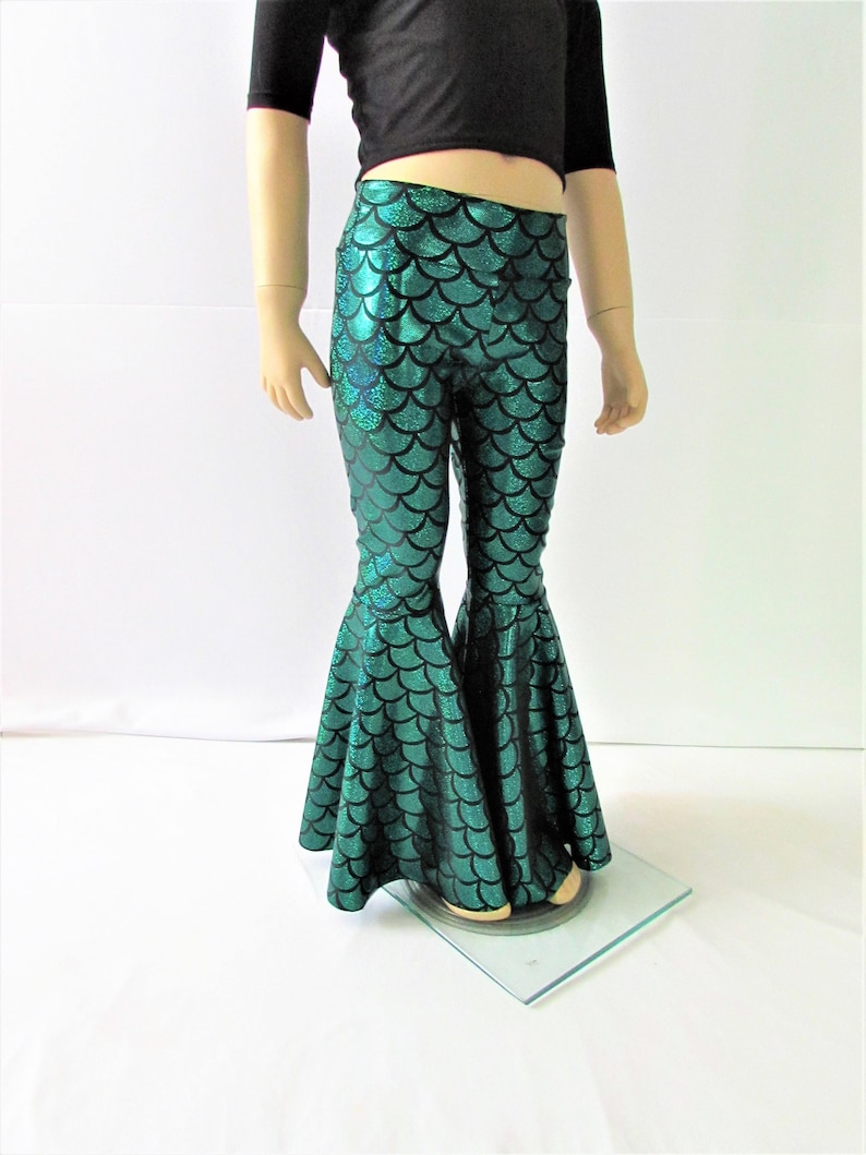 15 Colors Kids Mermaid Bell Bottoms Mermaid Pants Leggings - Etsy