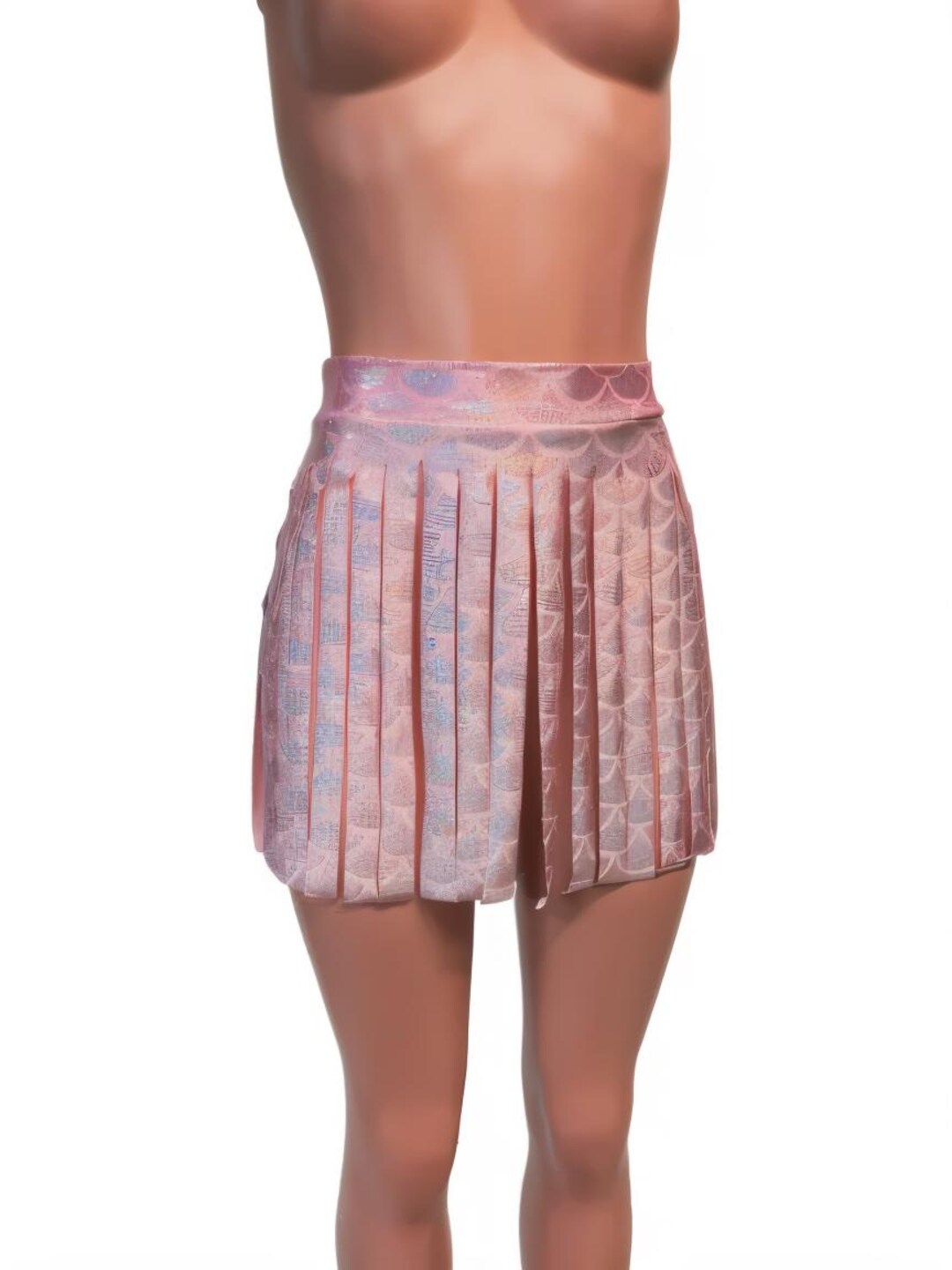 16 Colors! Fringe Mermaid Mini Skirt 15" Spandex Bodycon Mini-skirt ...