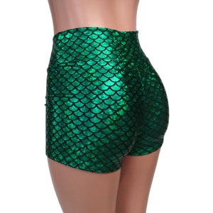 17 Colors! Mermaid High Waist Short Shorts Booty Shorts Festival ...