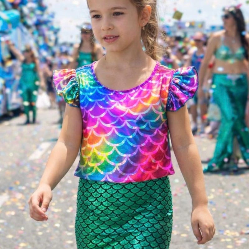 Mermaid Top - Etsy