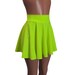 Neon Yellow Mini Skirt 15 13 12 10 - Etsy