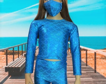 Mermaid Top KIDS Version - Etsy