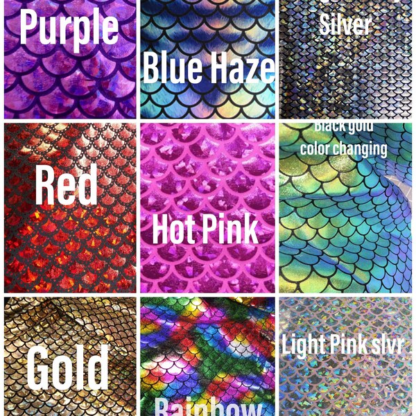 Fish Scale Fabric - Etsy