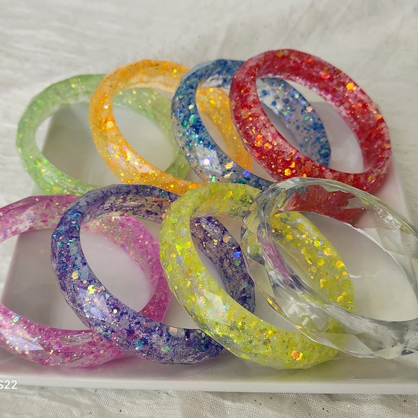 Resin Bangles - Etsy UK