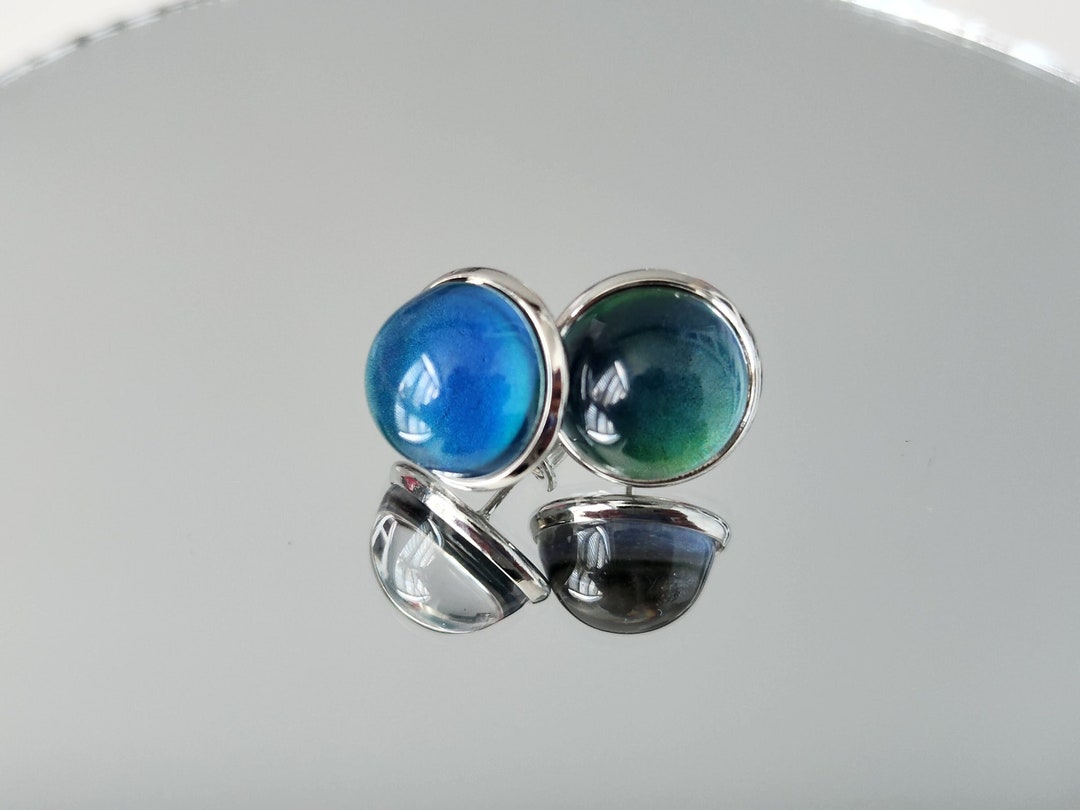 Mood Stud Earrings, Mood Rings, Mood Jewelry, Mood Bezel, Mood Crystal ...