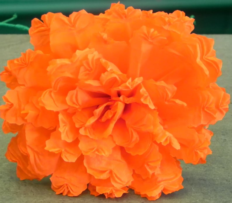 Mexican Crepe Paper Flowers Set of 6 Multicolor - Etsy