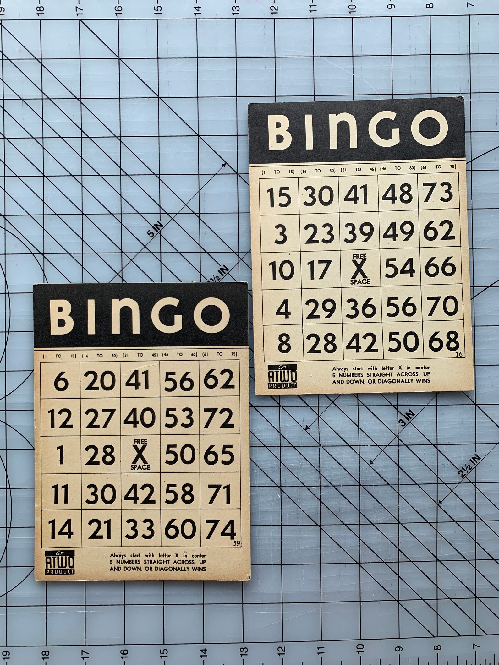 Bingo Card Assortment 12 Pc - Etsy