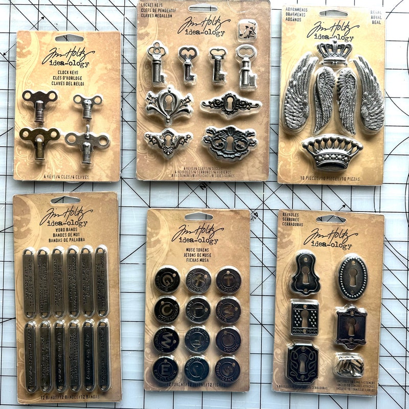 Tim Holtz Word Keys - Etsy