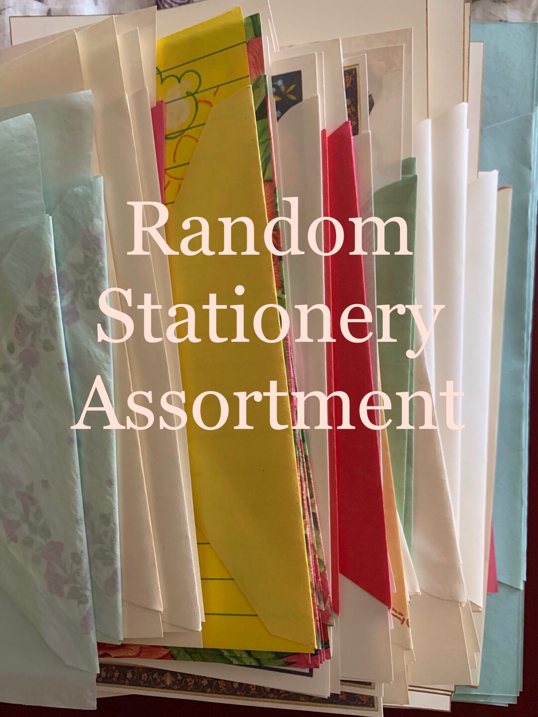 Random Stationery 5 Set Assortment - Etsy