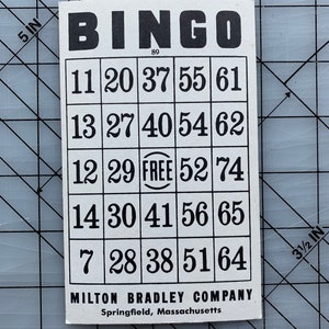 Bingo Card Assortment 12 Pc - Etsy