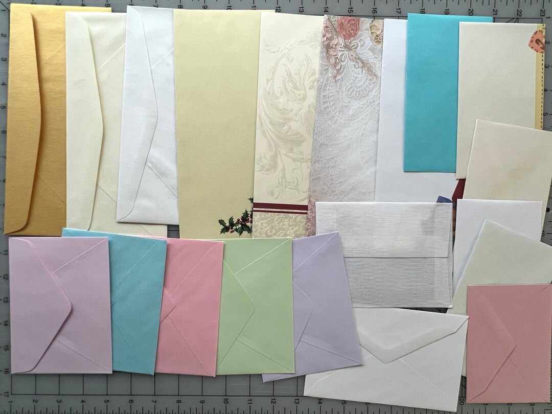Penpal Pastel Envelopes / 20 Pc - Etsy