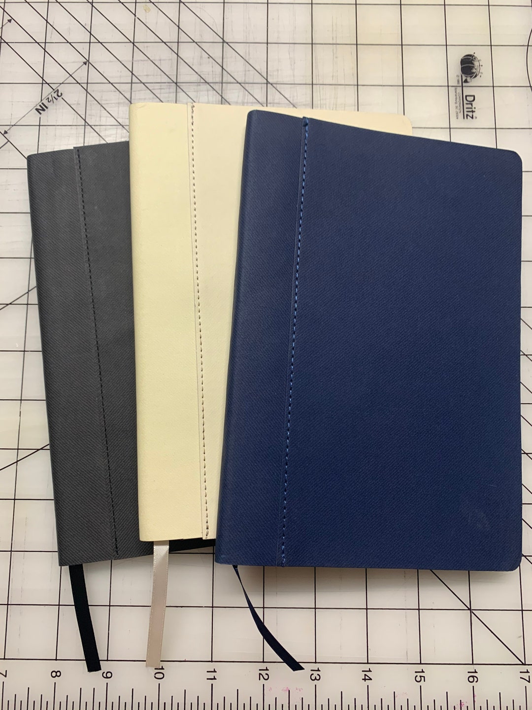 Soft Covered Notebook / Cream Lined Paper/ Stitch Bound - Etsy