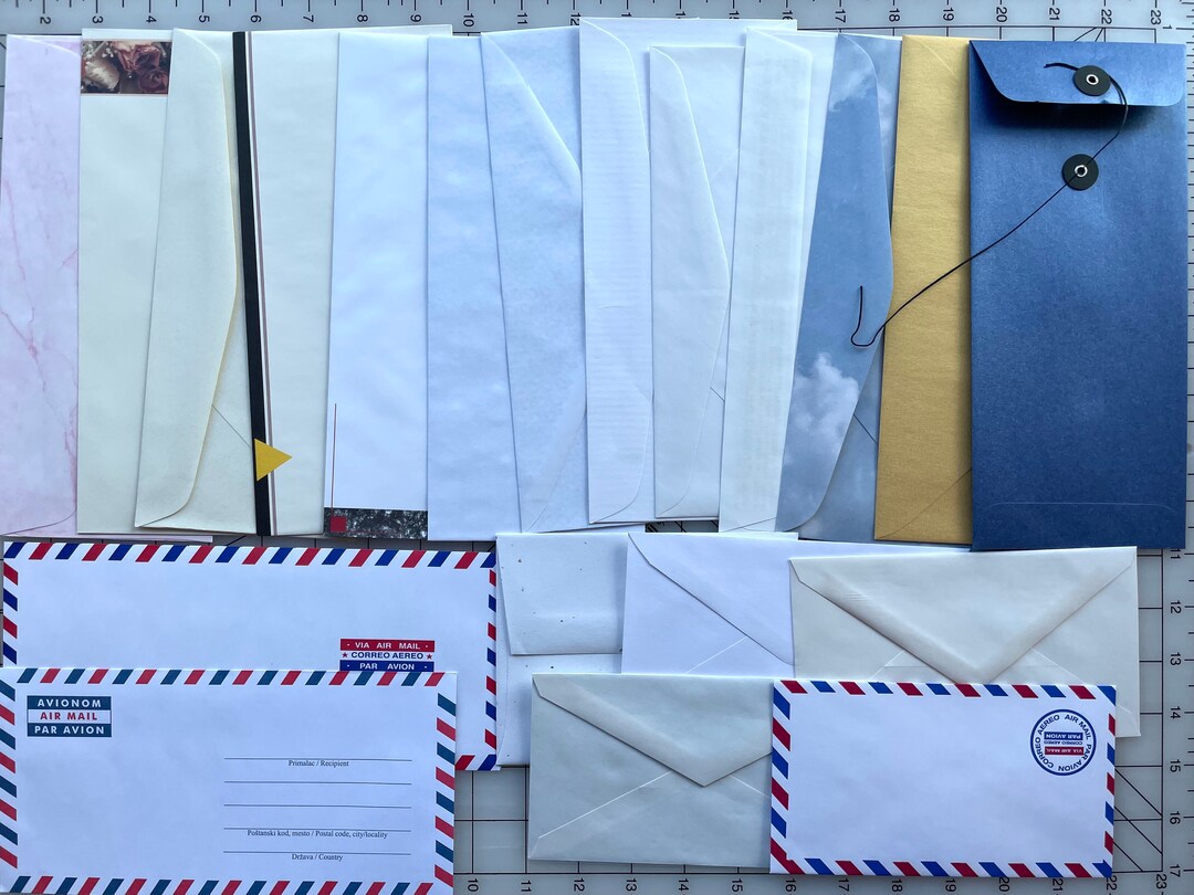 Penpal Envelopes / Mailing Envelopes/ 20 Pc - Etsy
