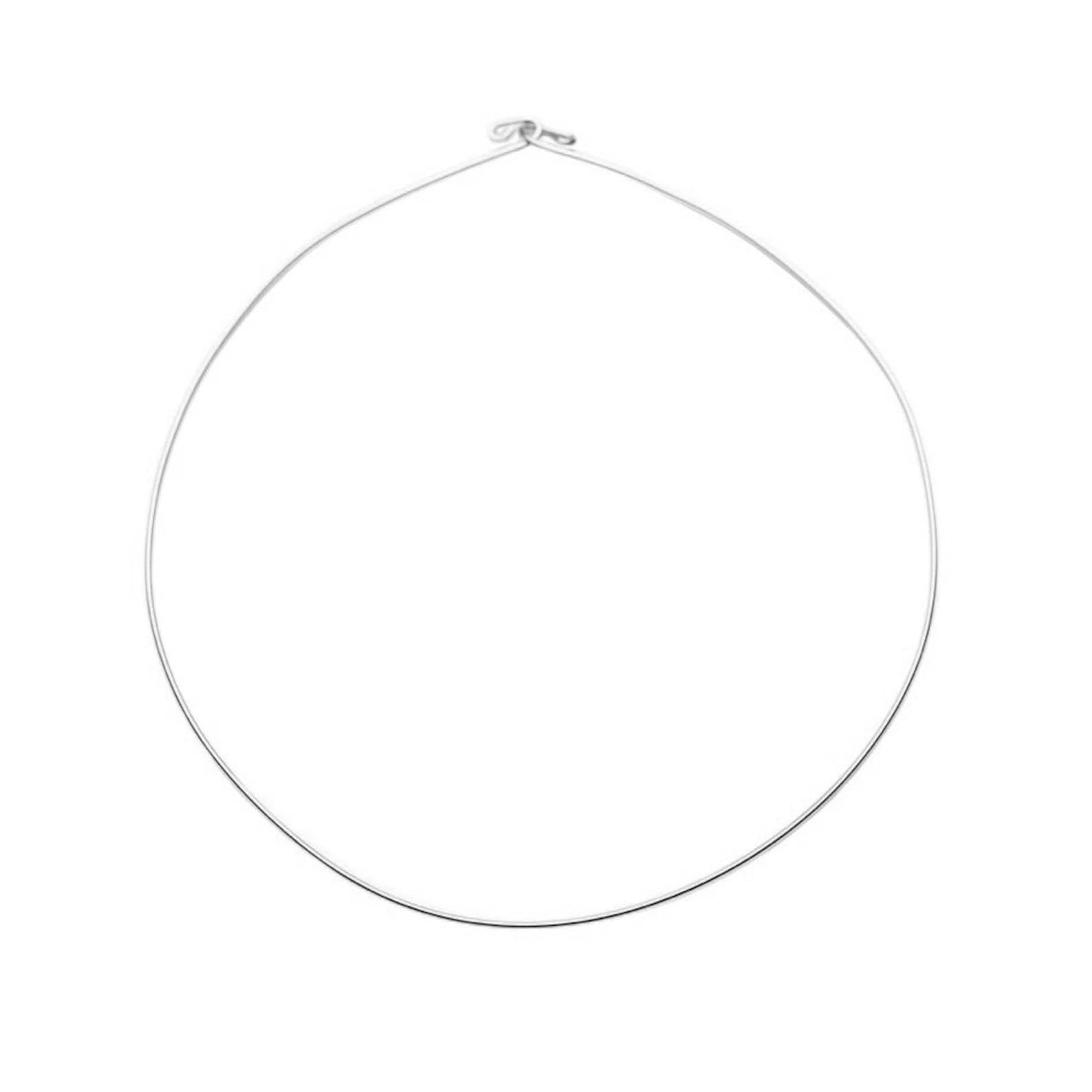 Thin Wire Choker Gold Choker Choker Collar Neck Ring - Etsy