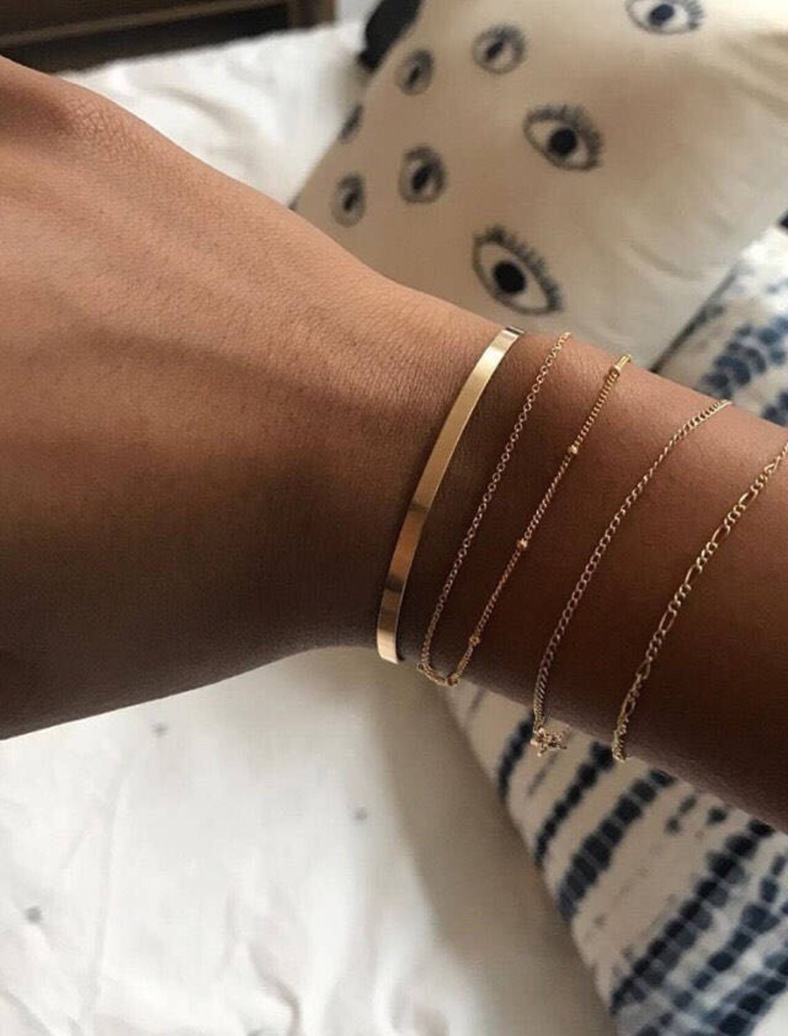 Baby Cable Chain Anklet Delicate Anklet Chain Dainty Gold | Etsy