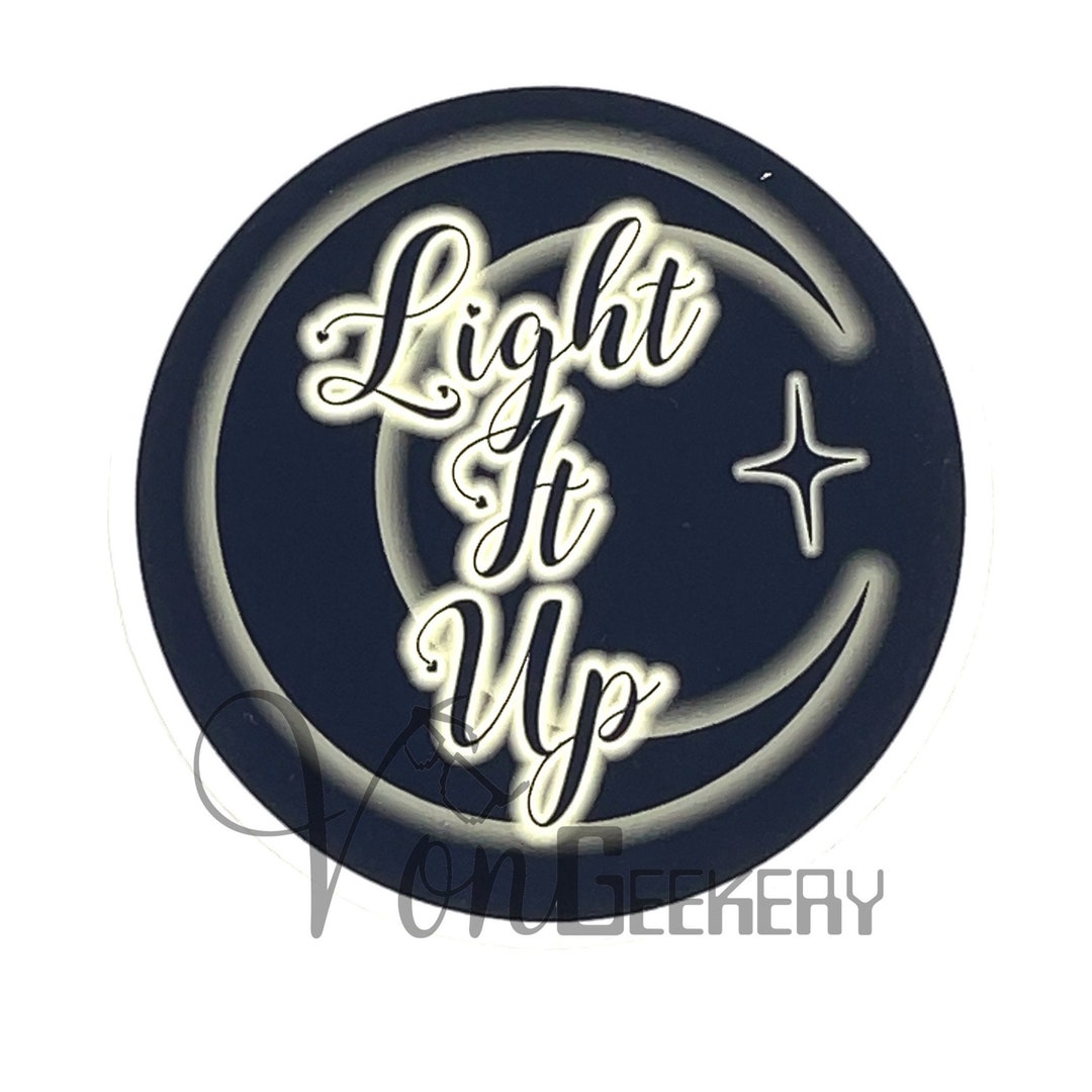 Light It up Sticker Officially Licensed - Etsy
