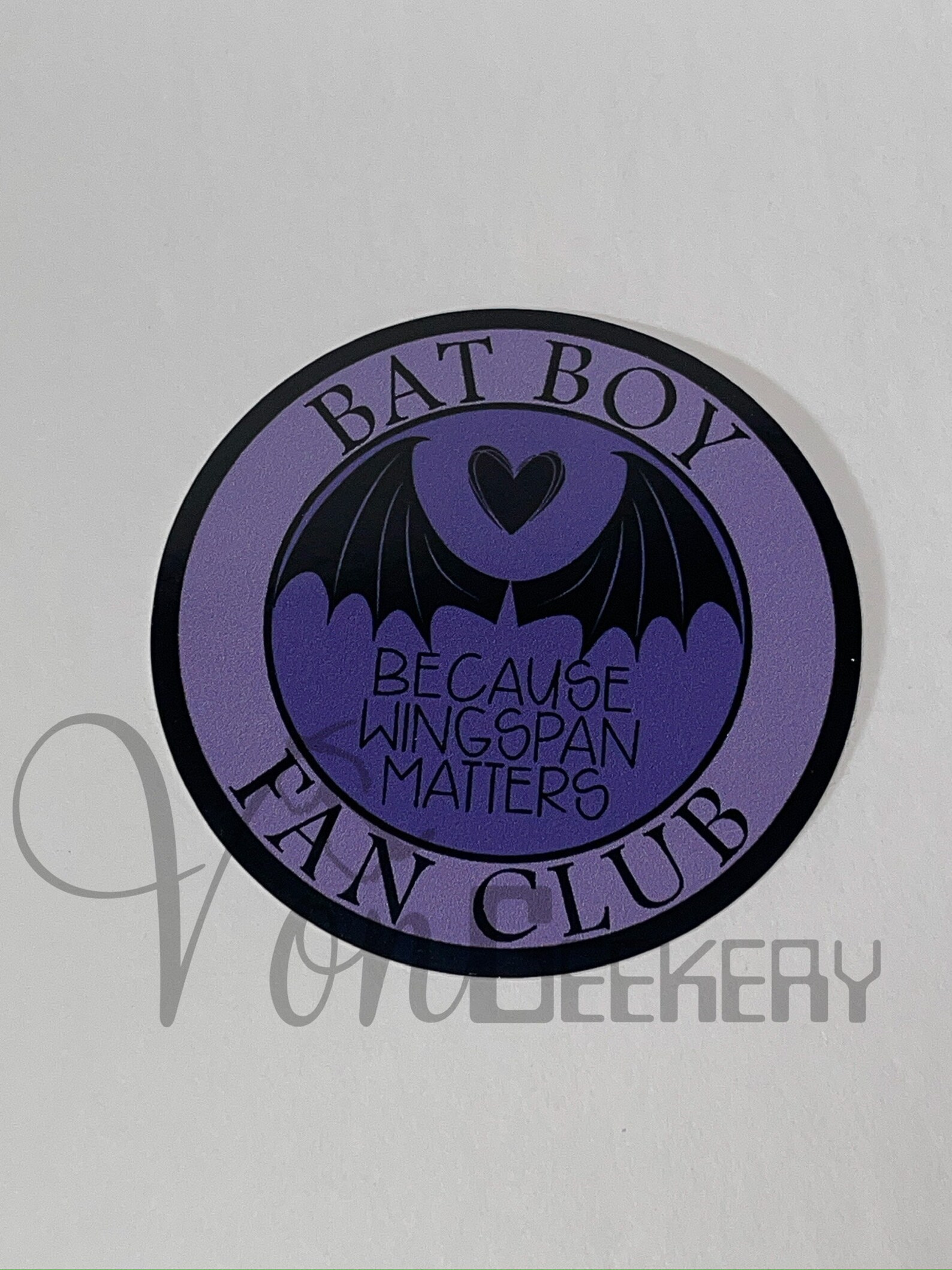 Bat Boy Fan Club Sticker - Etsy
