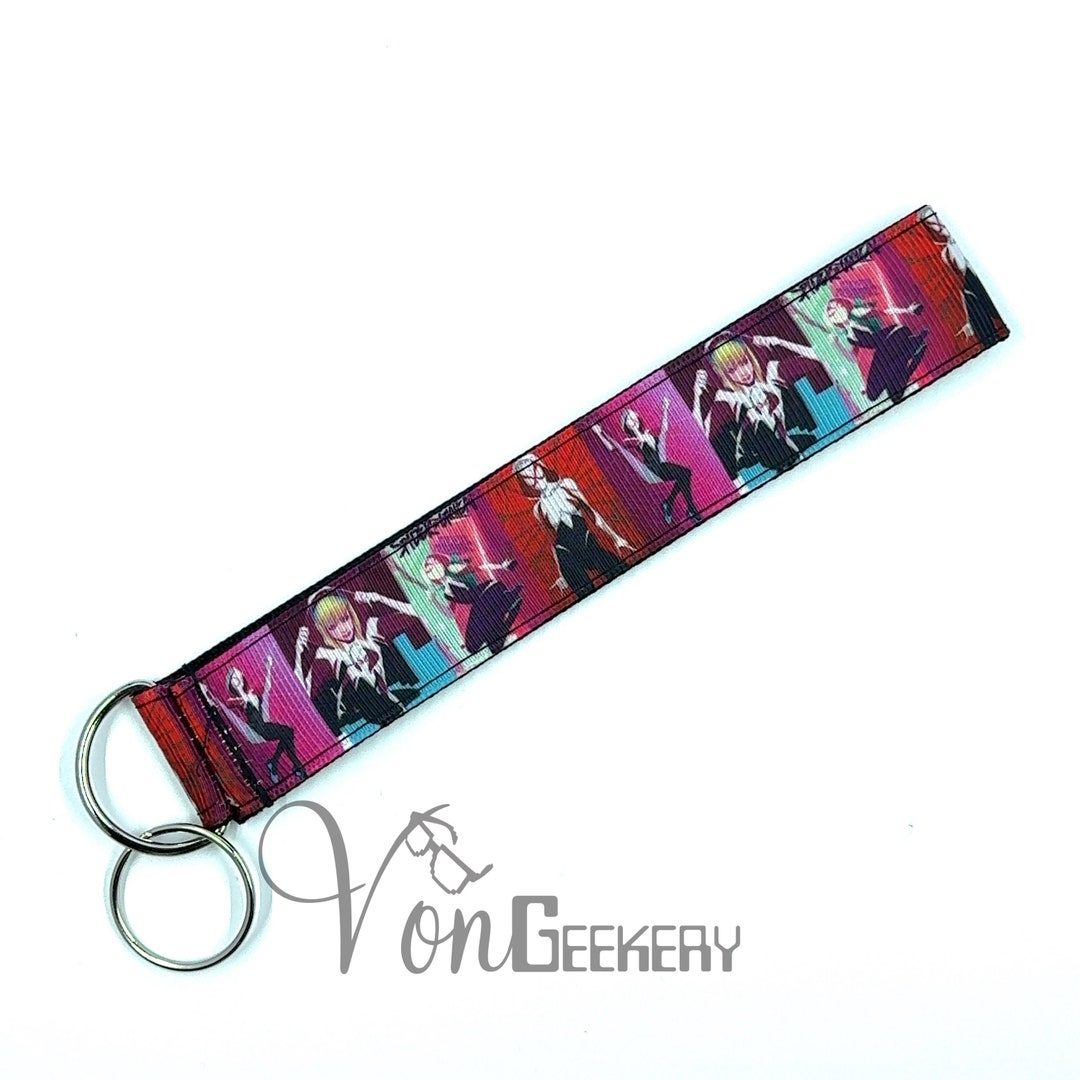 Spidey Gwen Keychain - Etsy