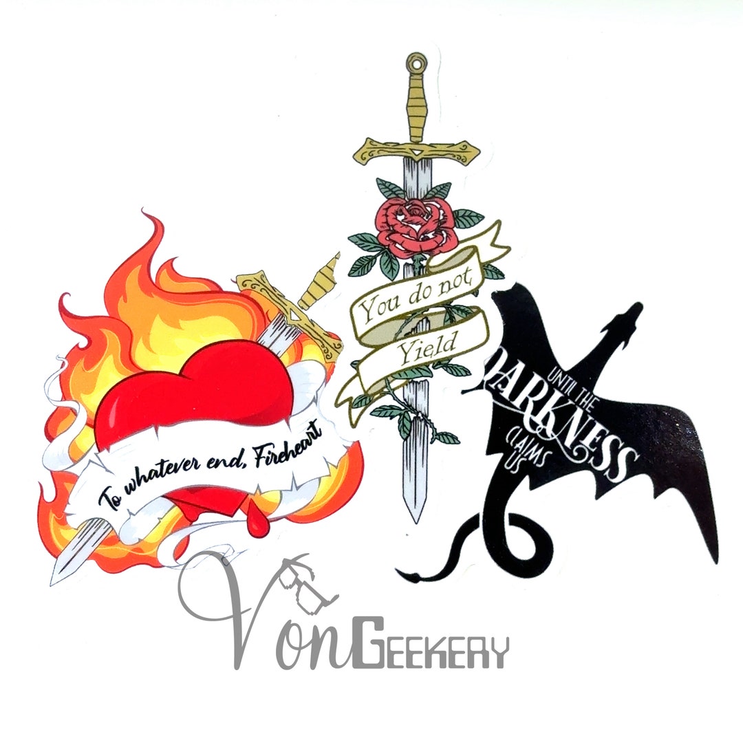 Throne of Glass Sticker Set - Officially Licensed - Etsy