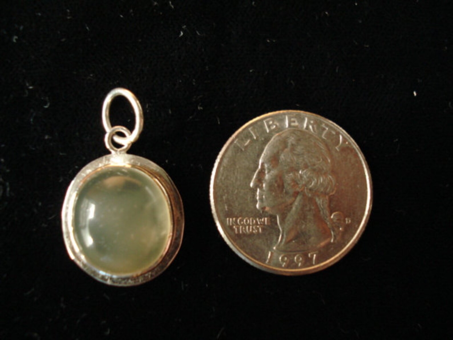 Fish Eye Quartz Rare Stone Pendant Set on Hand Made Silver - Etsy