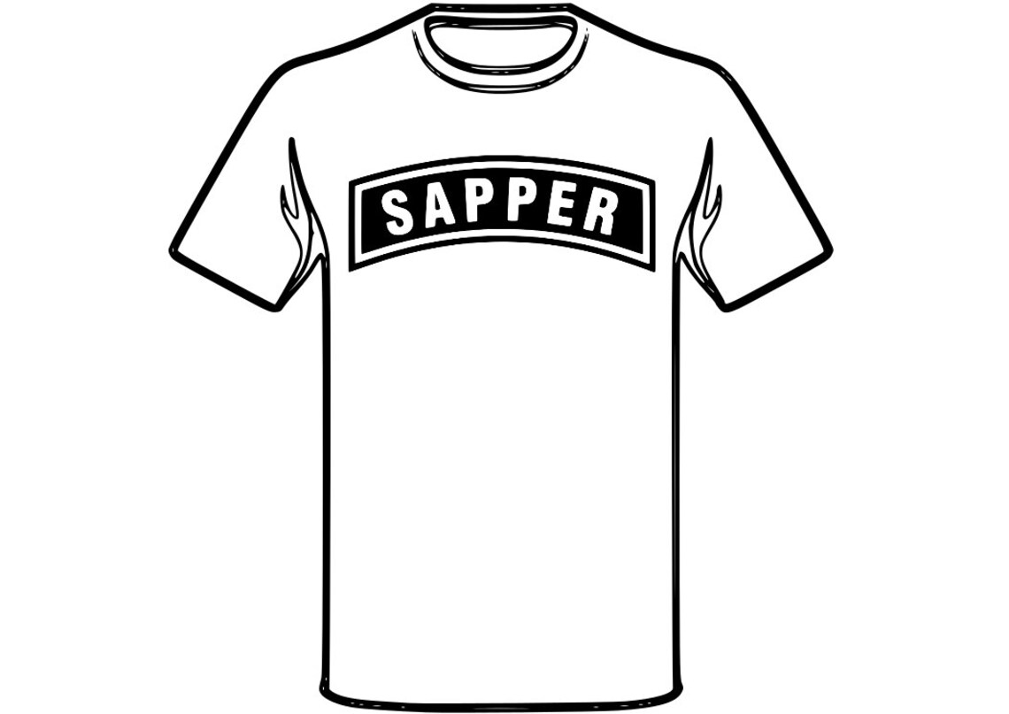 Sapper Tab Tee - Etsy