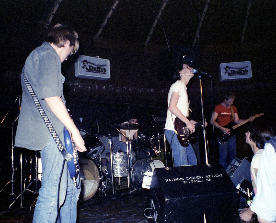 The Replacements Live Concert Photo Minneapolis 1981 Duffy’s Paul ...