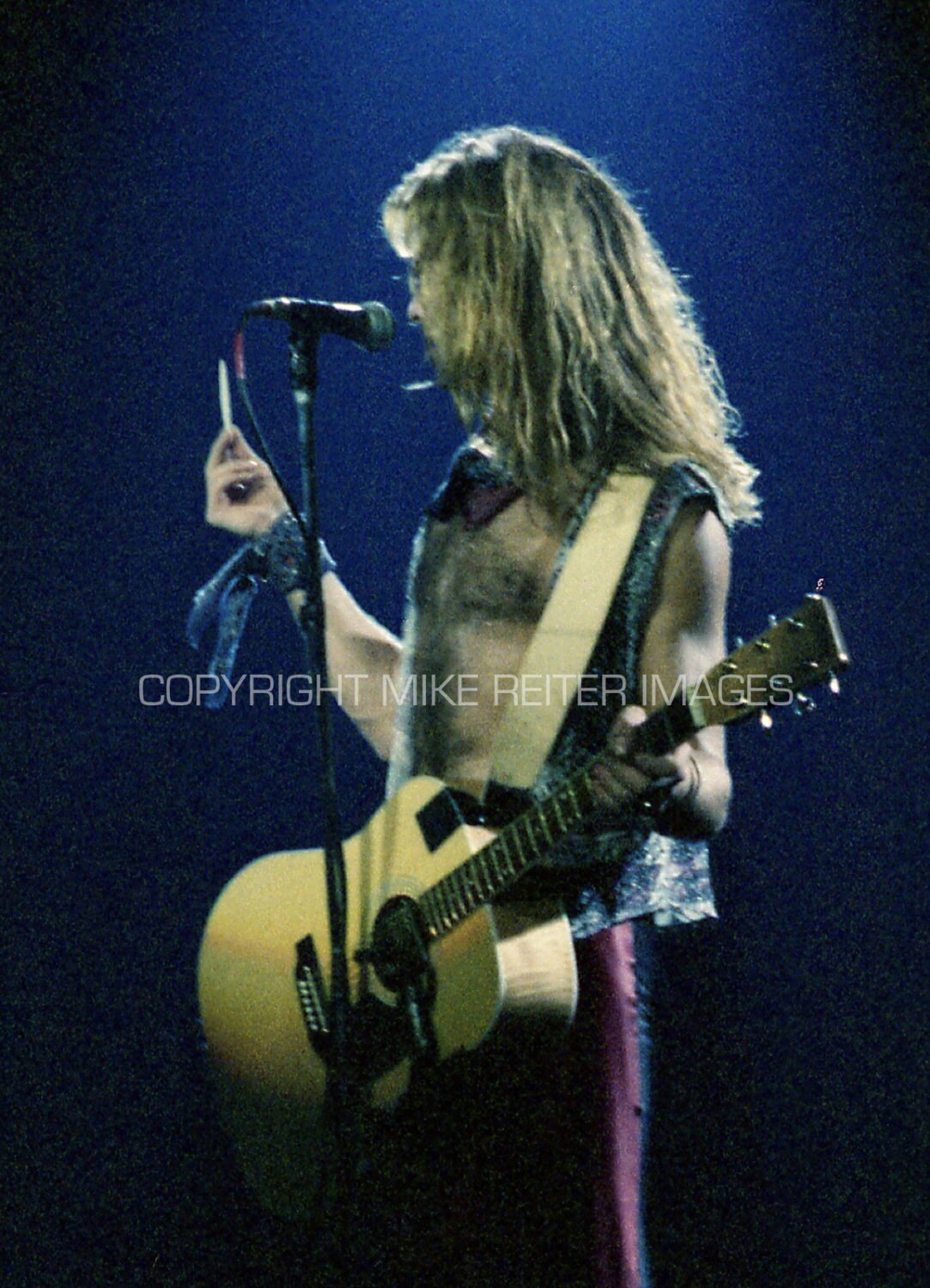 David Lee Roth Van Halen Photographic Original Print 1979 St. Paul ...