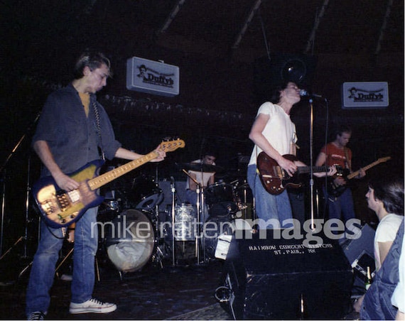The Replacements Live Concert Photo Minneapolis 1981 Duffys | Etsy