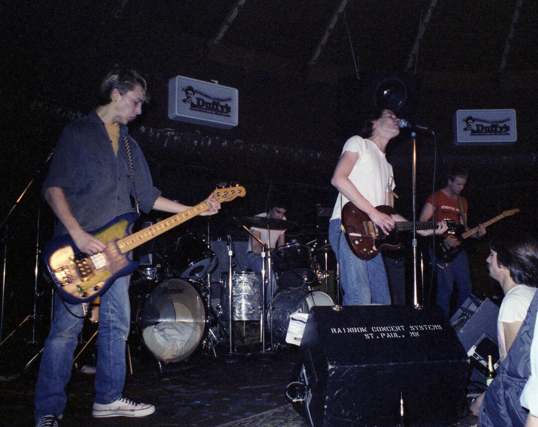 The Replacements Live Concert Photo Minneapolis 1981 Duffy’s Paul ...