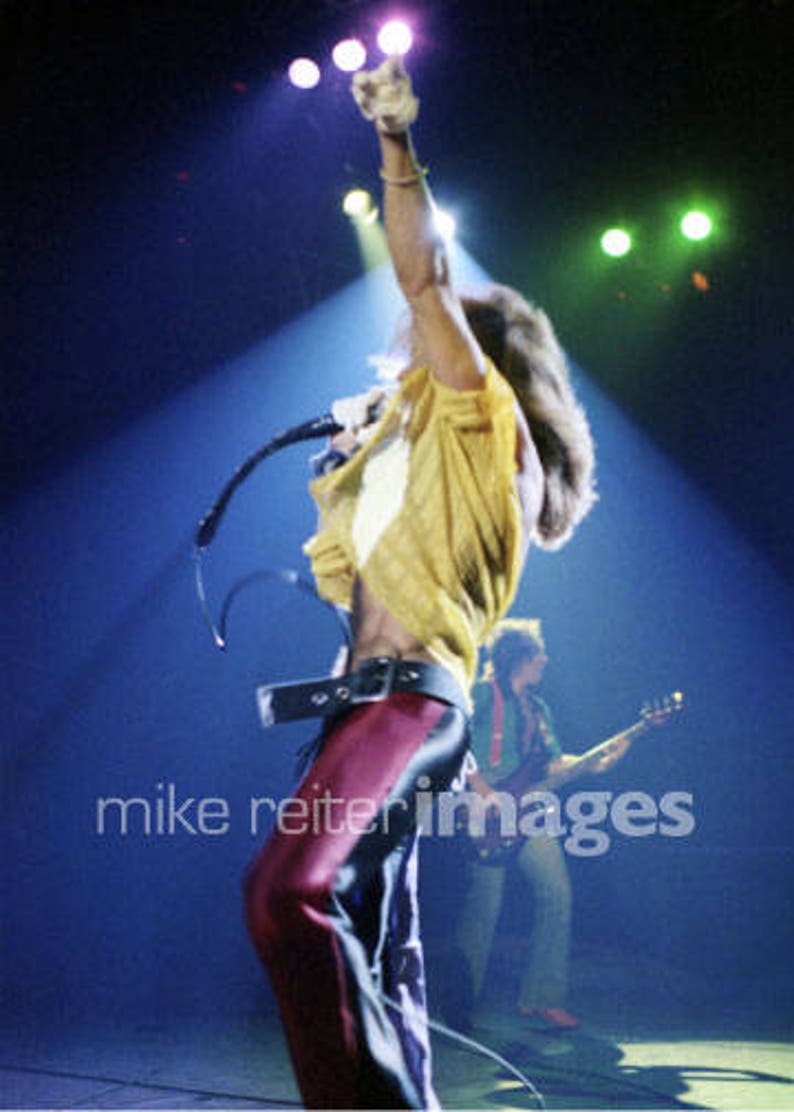 David Lee Roth Van Halen Photograph Original Print 1979 St. Paul Civic ...