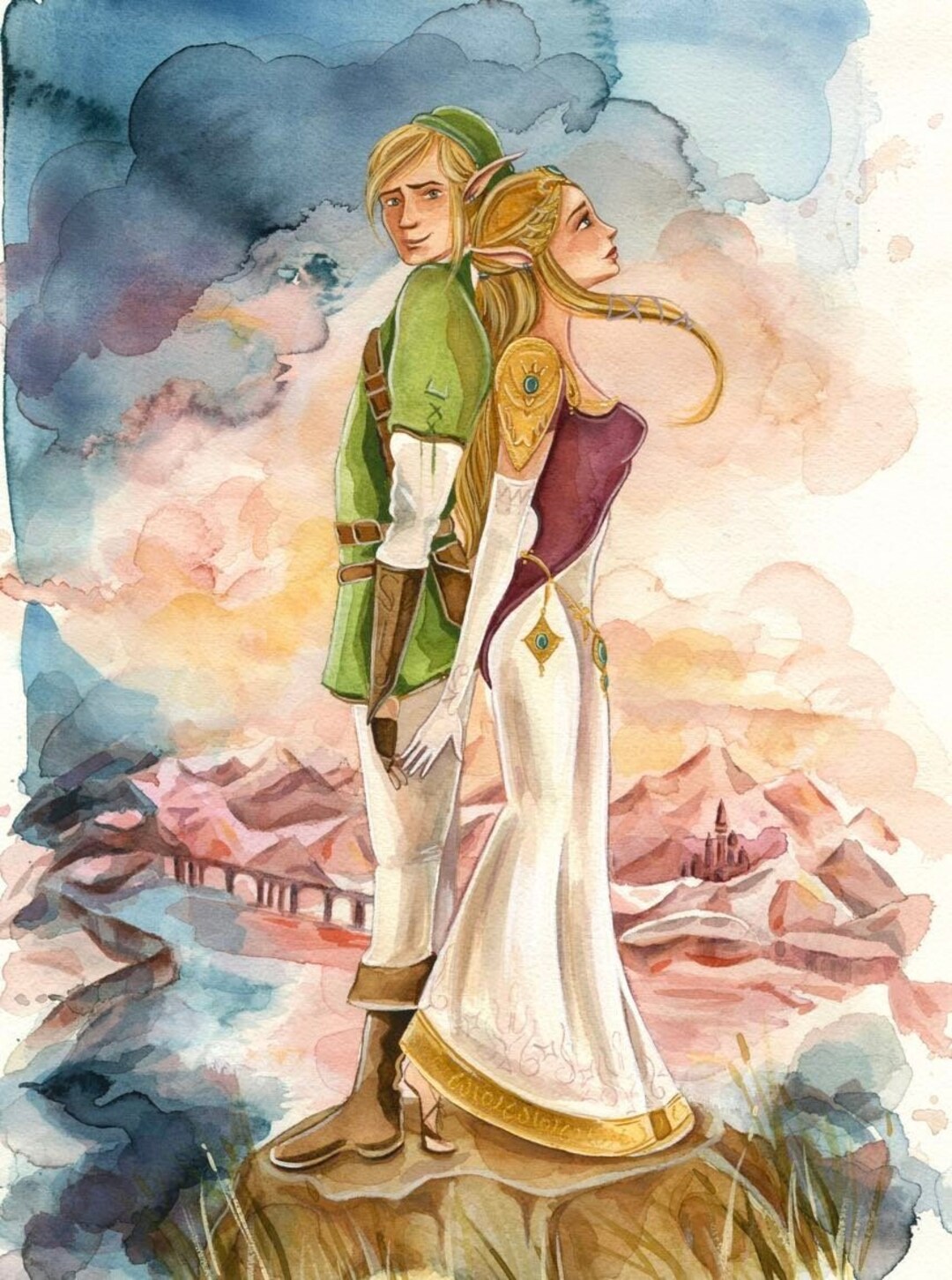 The Hylians Premium Art Print - Etsy