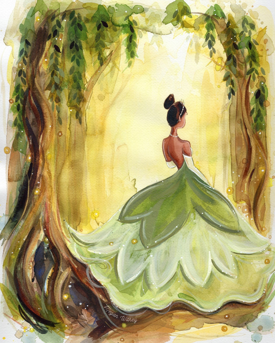 Bayou Princess Premium Art Print - Etsy