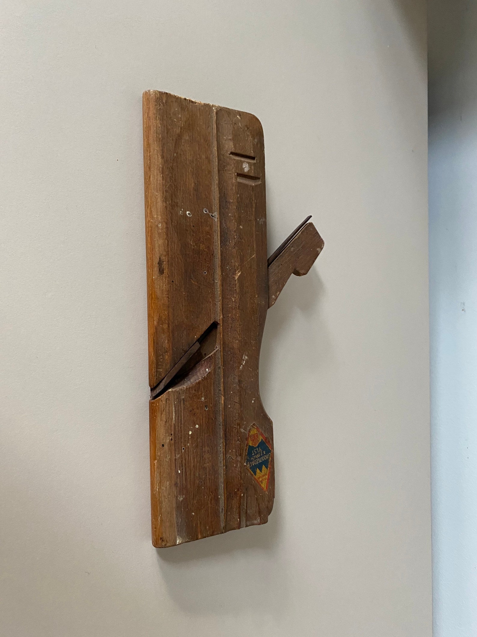 Antieke Houten Sponningschaaf Van J. Nooitgedagt & Zonen Ijlst - Etsy