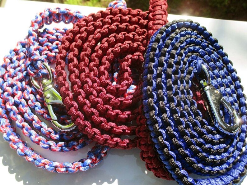 Patriot Red White and Blue Paracord Halter and 6' Lead - Etsy
