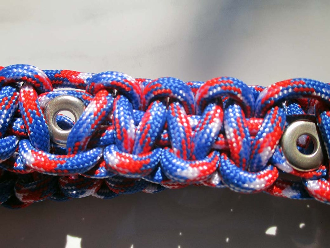 Patriot Red White and Blue Paracord Halter and 6' Lead - Etsy