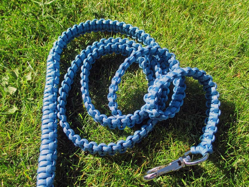 Denim Paracord Halter and 6' Lead - Etsy
