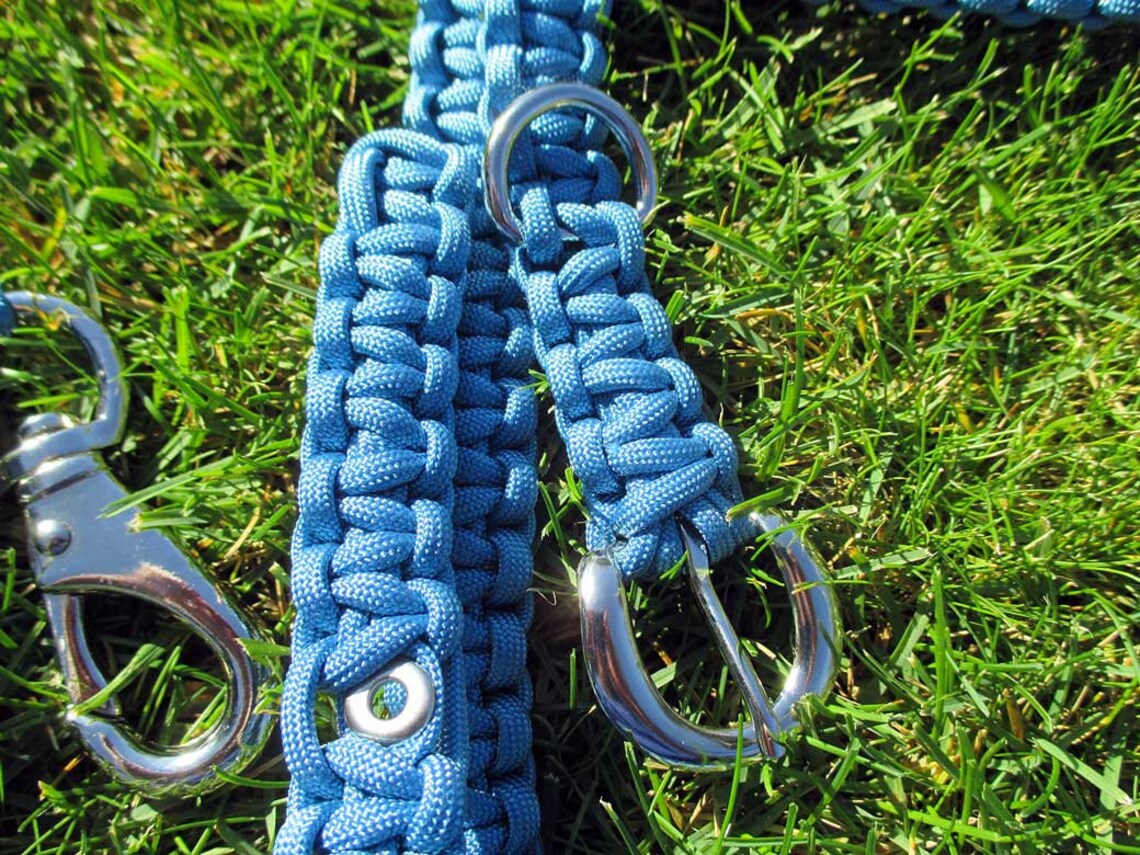 Denim Paracord Halter and 6' Lead - Etsy