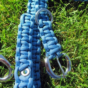 Denim Paracord Halter and 6' Lead - Etsy