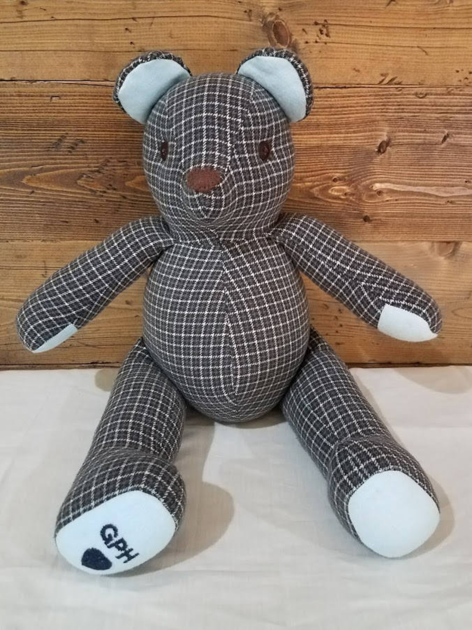 Custom Memory Bears Handmade From Your Clothing or Fabric - Etsy