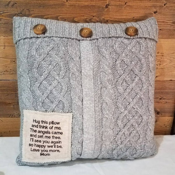 Memory Pillow - Etsy