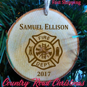Personalized Firefighter Crest - Fireman -fire Department With Name and ...