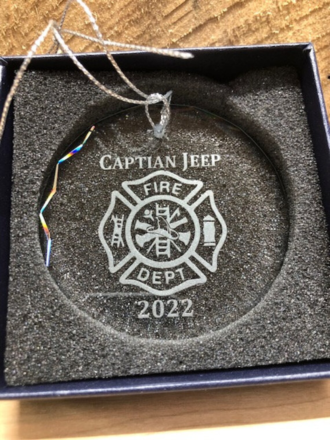 Personalized Firefighter Crest Fireman fire Department With - Etsy