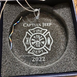 Personalized Firefighter Crest - Fireman -fire Department With Name and ...