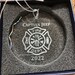 Personalized Firefighter Crest Fireman fire Department With Name and ...