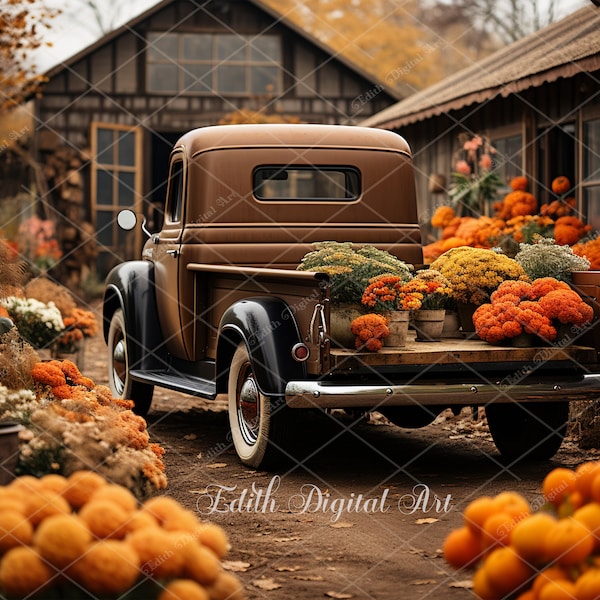 Farm in Fall Photography - Etsy