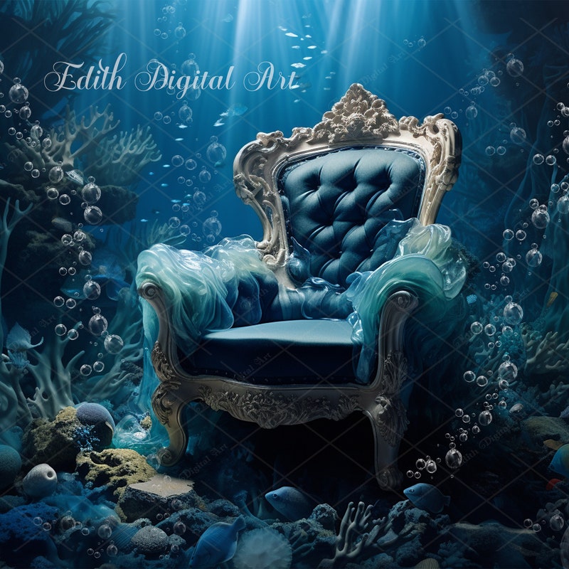 Mermaid Backdrop - Etsy