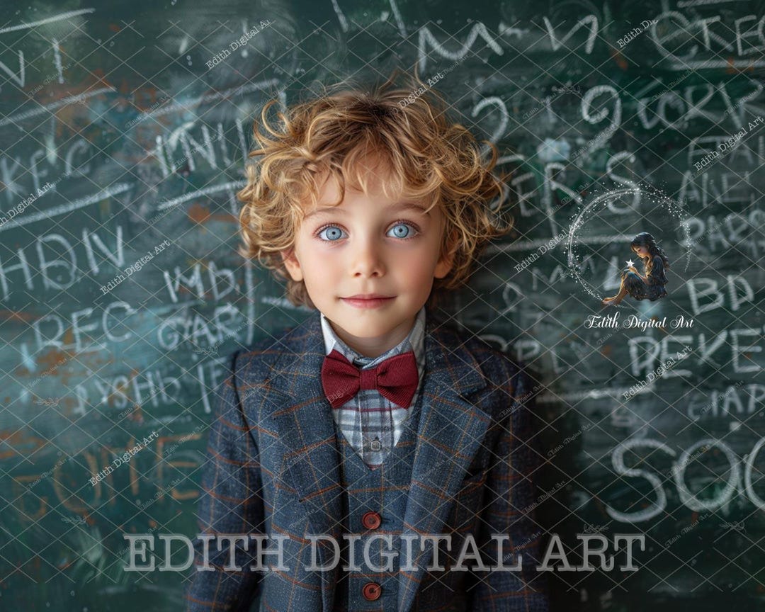 Back to School Digital Backdrop Photography, Chalkboard, Class Board ...
